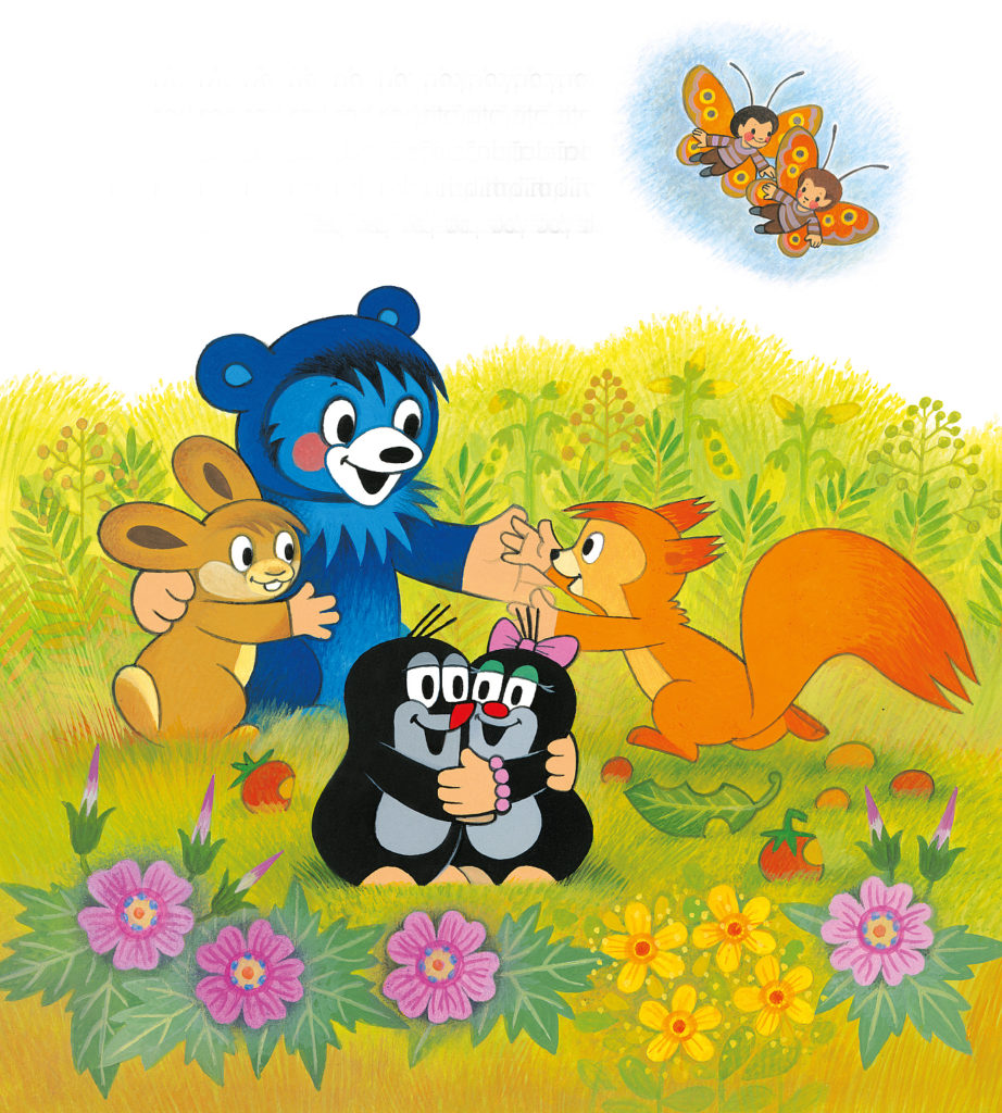 4_obrázek z knihy Krtek a zahrádka Kateřiny Miler_foto nakladatelství ...